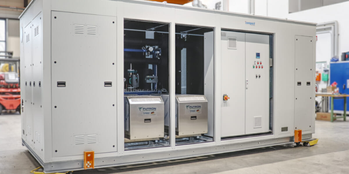 Propane chiller for food production