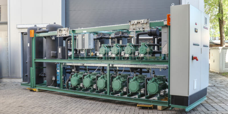 CO2 Booster mit Wärmerückgewinnung von compact Kältetechnik